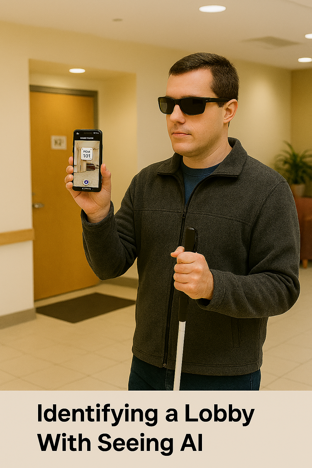 Indoor Navigation for Blind People with the Seeing AI App | Dr Denise M ...