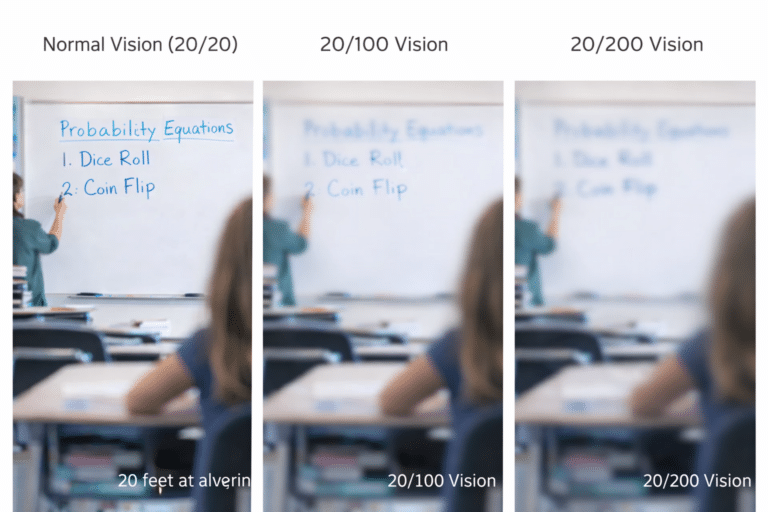 What does 20/100 vision look like? | Dr Denise M Robinson