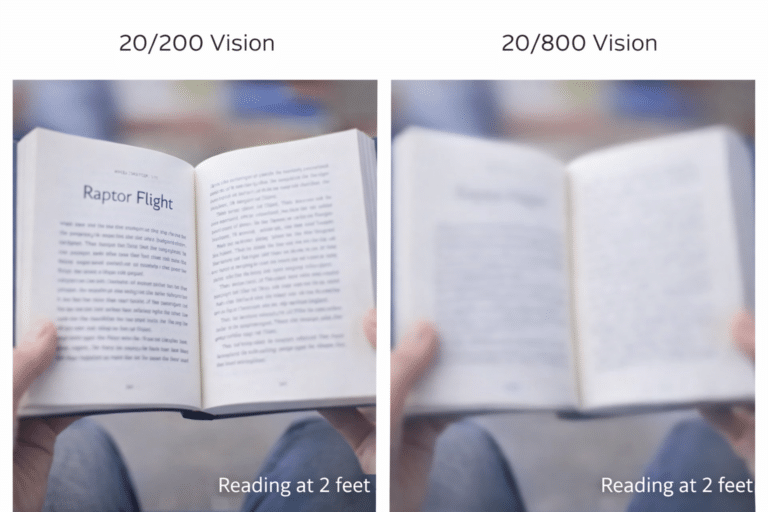 What does 20/800 vision look like? | Dr Denise M Robinson